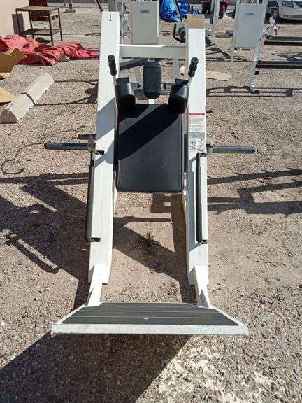 Cybex Strength Systems Hack Squat Machine - Sierra Auction Management Inc