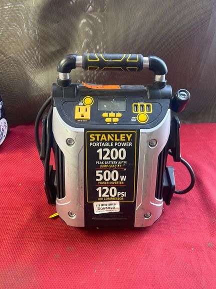 Stanley Portable Power And Air Compressor - Sierra Auction Management Inc