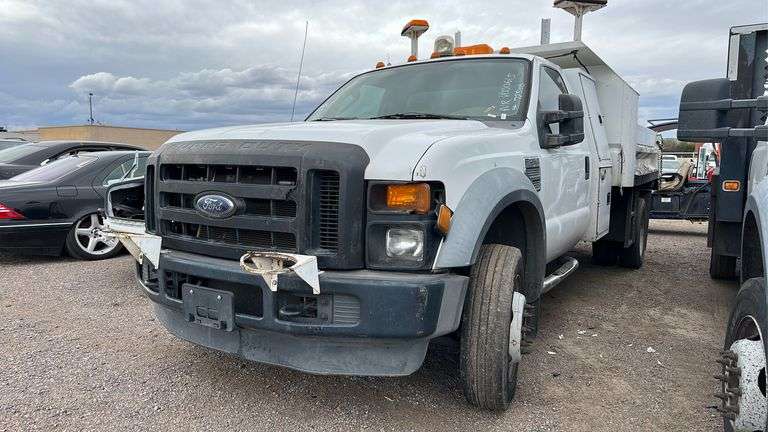 2008 Ford F450 Super Duty XL / XLT Utility Truck - Sierra Auction ...