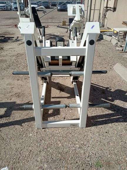 Cybex Strength Systems Hack Squat Machine - Sierra Auction Management Inc