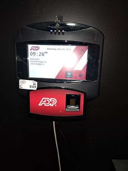 ADP Time Clock - Sierra Auction Management Inc