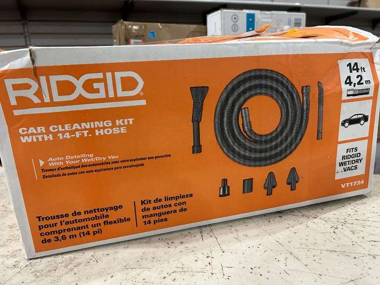 Ridgid Car Cleaning Kit - Sierra Auction Management Inc