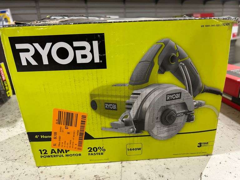 Ryobi 12 AMP Saw - Sierra Auction Management Inc