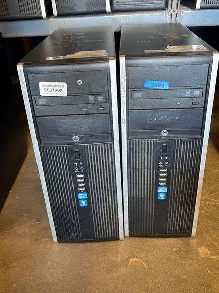 (2 Qty) HP Compaq Elite 8300 MicroTower - Sierra Auction Management Inc