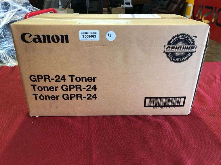Canon Copy Machine Toner Black GPR-24 OEM NEW in Sealed Boxes 4 ...