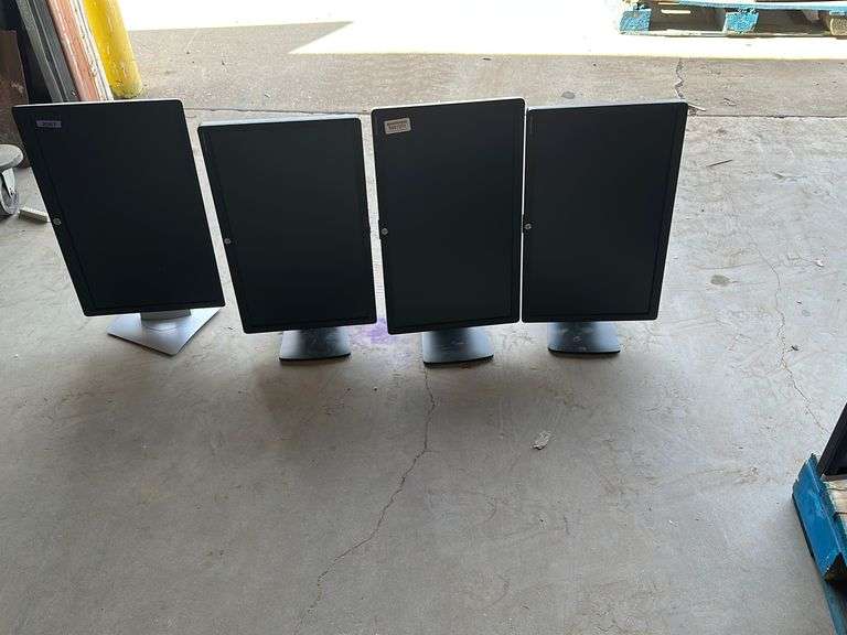 (2 Qty) HP Elite Display E221, (1 Qty) HP Elite Display E221c, (1 Qty ...