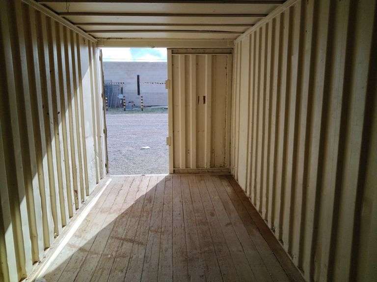 20' x 8' x 8' Conex Shipping Container - Sierra Auction Management Inc