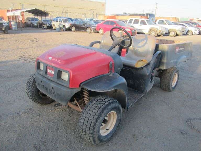 Toro Workman MD Utility Cart - Sierra Auction Management Inc