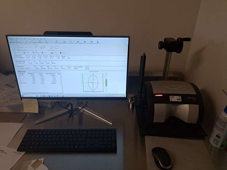 MetaVue X-Rite VS3200 Color Matcher Benchtop Imaging Spectrophotometer ...