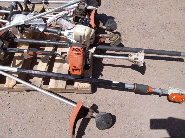 (10 Qty) Stihl FS91R Weed Whackers - Sierra Auction Management Inc