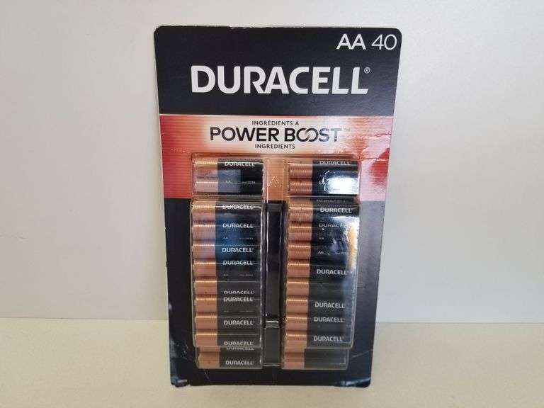 Duracell Power Boost AA Batteries - Sierra Auction Management Inc