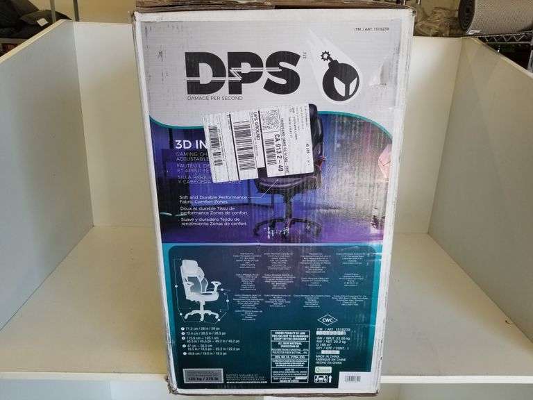 DPS 3D Insight Gaming CHair - Sierra Auction Management Inc