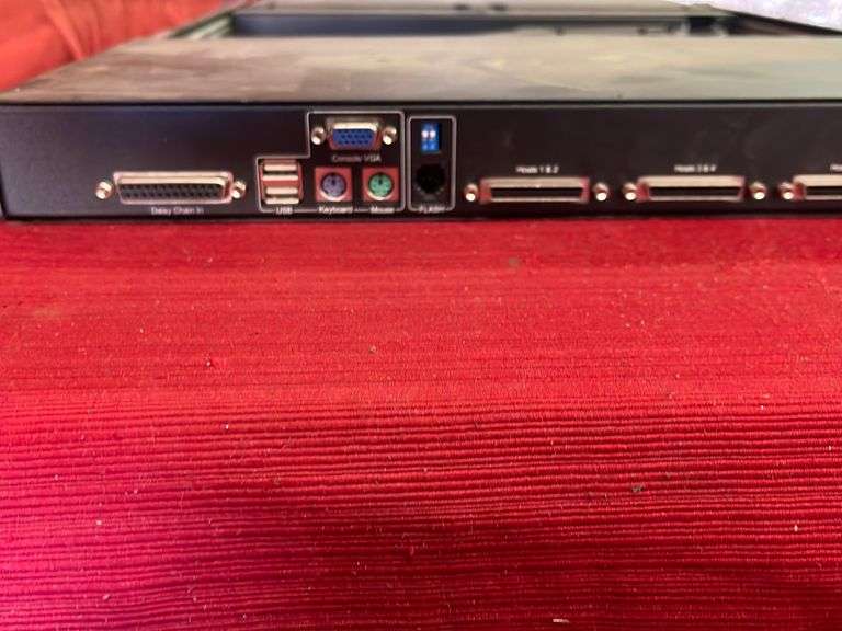 Belkin 17” LCD Rack Console With 8 Port KVM Switch Model# F1DC108B-SR ...