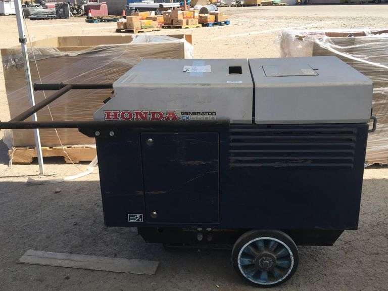 Honda Generator EX 5500 Generator - Sierra Auction Management Inc