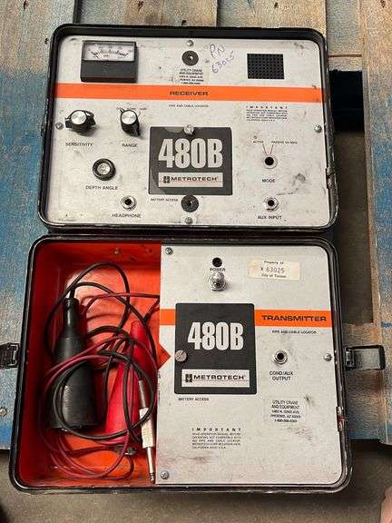 (1 Qty) 480b Metrotech Transmitter - Sierra Auction Management Inc