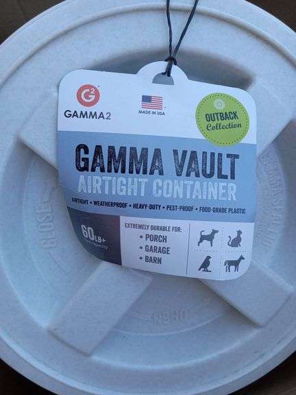 Gamma Vault Airtight Container - Sierra Auction Management Inc