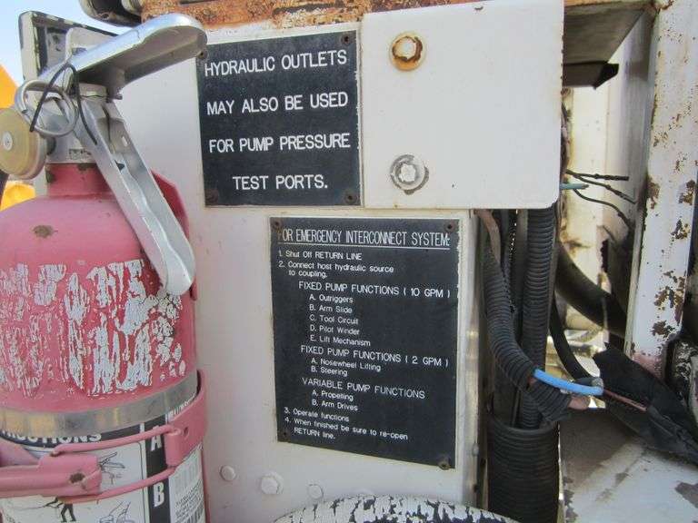 1993 Altec AD108 Cable Puller Trailer - Sierra Auction Management Inc