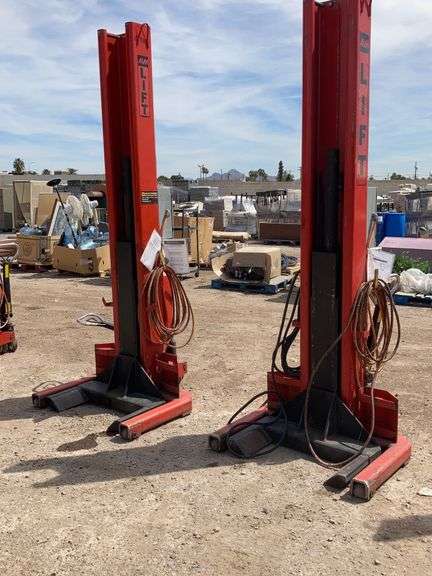 ALM Primary and secondary vehicle lifts - Sierra Auction Management Inc