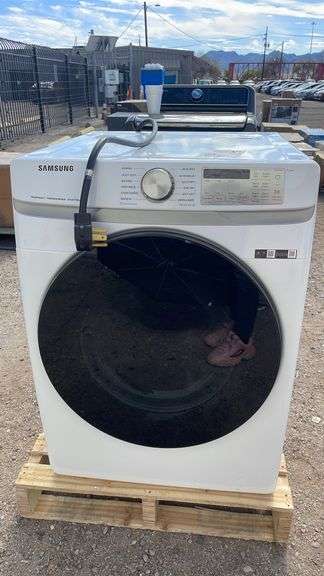 Samsung MultiSteam Moisture Sensor Dryer Model: DVE45B6300W/A3 - Sierra ...