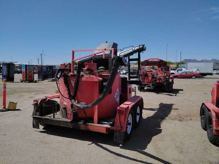 2004 Crafco Super Shot 250 Diesel Melter Sealant Trailer - Sierra ...