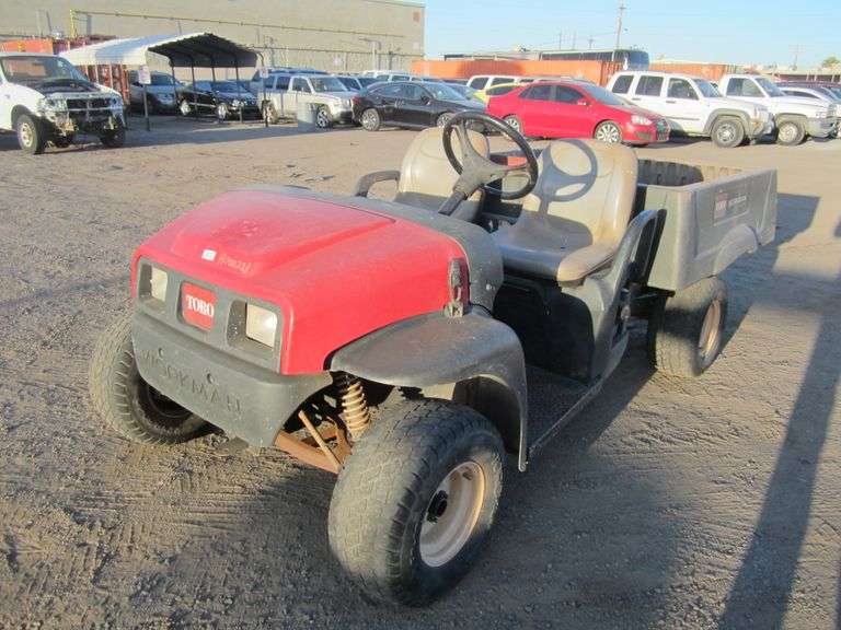 Toro Workman MD Utility Cart - Sierra Auction Management Inc
