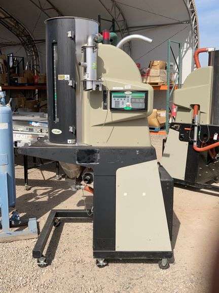 Conair consolidated resin drawing hopper width carousel plus dryer and ...