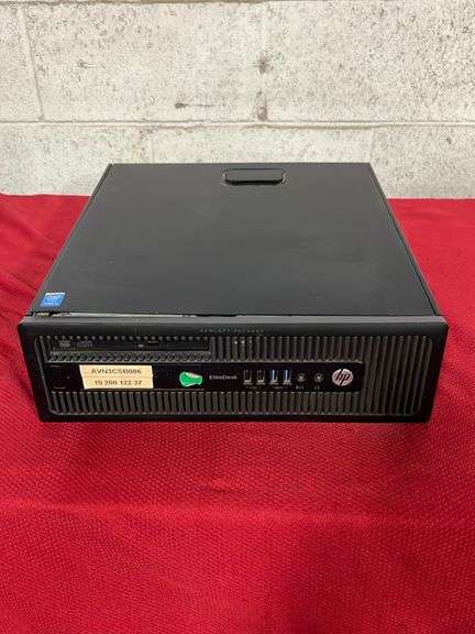 HP EliteDesk 800 G1 SFF Desktop PC (No Power Cord) - Sierra Auction ...