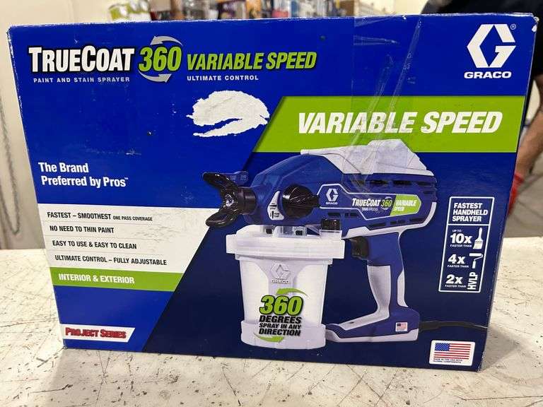 Graco True Coat 360 Sprayer - Sierra Auction Management Inc