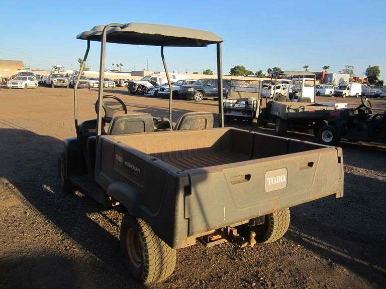 Toro Workman MD Utility Cart - Sierra Auction Management Inc