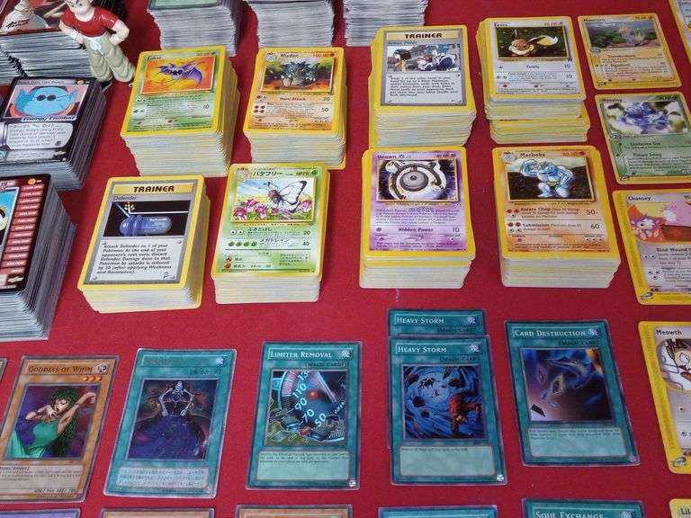 OVER 1500 Pokemon, Yu-Gi-Oh, Dragon Ball-Z, Baseball Cards. - Sierra ...