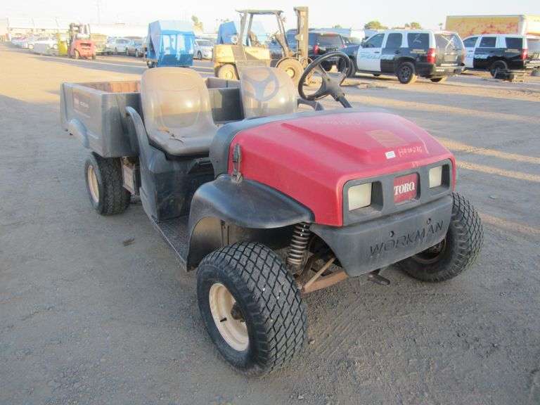 Toro Workman MD Utility Cart - Sierra Auction Management Inc