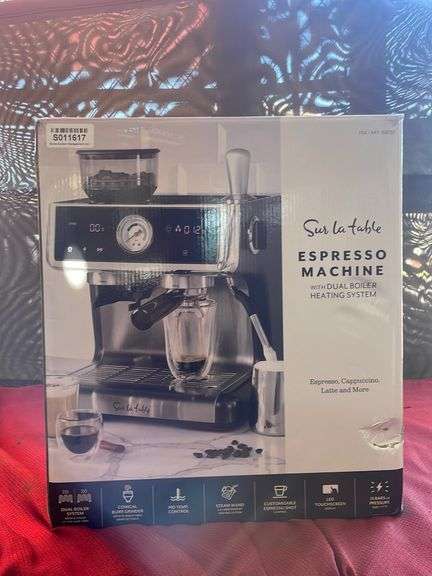 Sur La Table Espresso Machine - Sierra Auction Management Inc