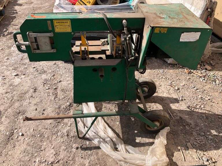 Greenlee Mobile Power Cutof Saw (346) - Sierra Auction Management Inc