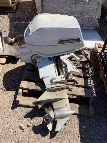 Sea King outboard boat engine. - Sierra Auction Management Inc