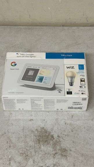 Google Nest Hub , 7in Display, 2nd Generation Model : GUIK2 (NEW ...