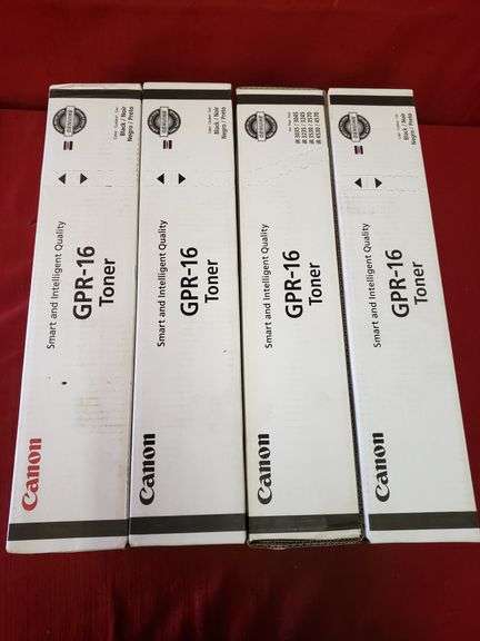 Canon Copy Machine Toner Black GPR-24 OEM NEW in Sealed Boxes 4 ...