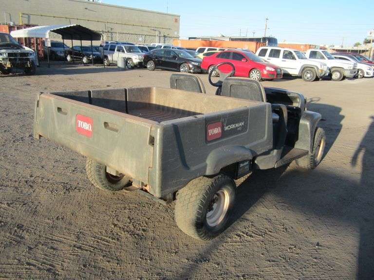 Toro Workman MD Utility Cart - Sierra Auction Management Inc