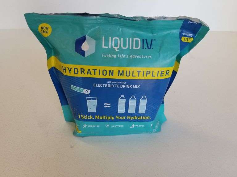 Liquid IV Hydration Multiplier Drink Mix - Sierra Auction Management Inc