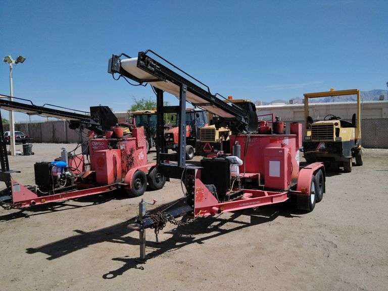 2004 Crafco Super Shot 250 Diesel Melter Sealant Trailer - Sierra ...