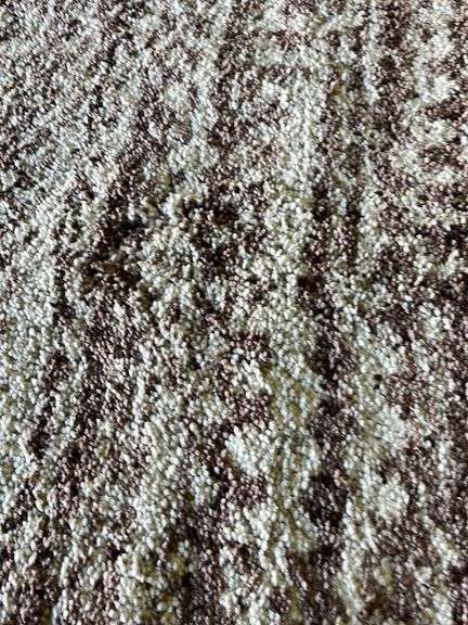 THOMASVILLE BALI LUXURY SHAG 5’3”x7’5” Area Rug-Bailey Ivory & Merlot ...