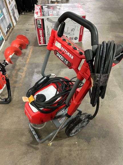 Craftsman 2400 PSI Pressure Washer - Sierra Auction Management Inc