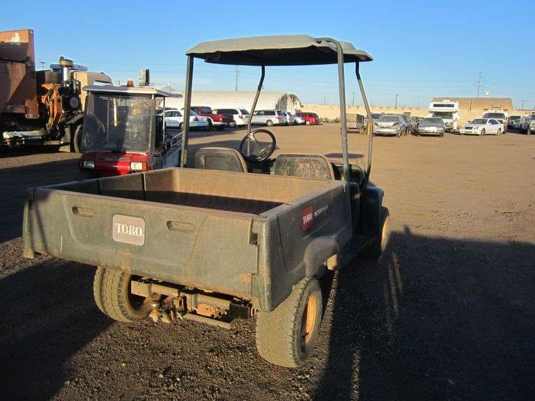 Toro Workman MD Utility Cart - Sierra Auction Management Inc