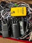 Box with Assorted Electronics Including- Chargers, Cables, Rete V15 ...