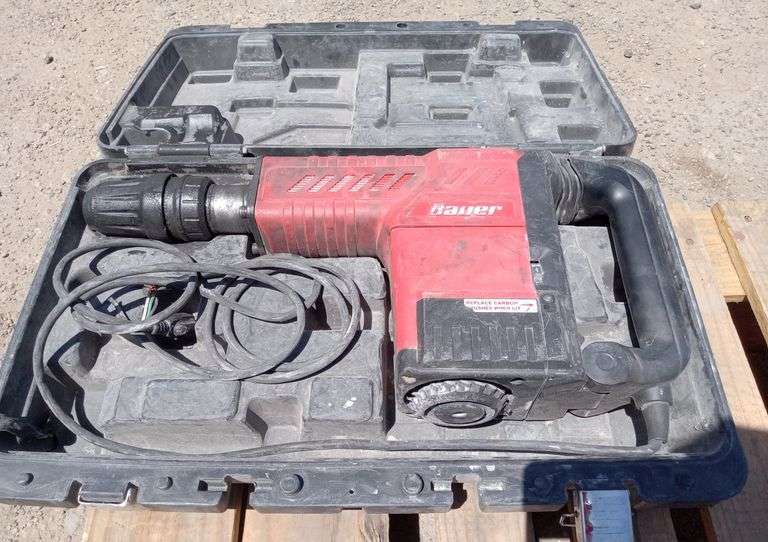 BAUER Demolition Hammer Kit - Sierra Auction Management Inc