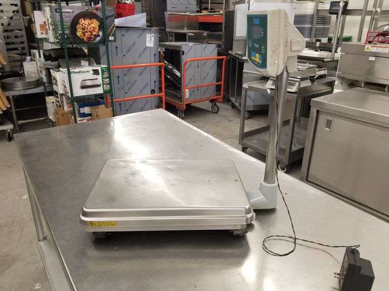 Yamato DP-6200 Receiving Bench Scale, 60lb Capacity - Sierra Auction ...