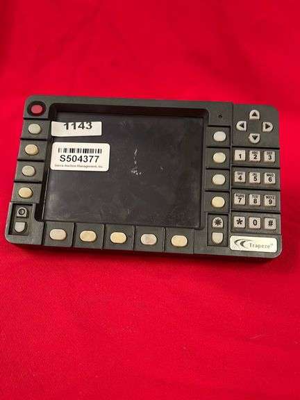 (1 Qty) Trapeze ITS Mobile Display Terminal - Sierra Auction Management Inc