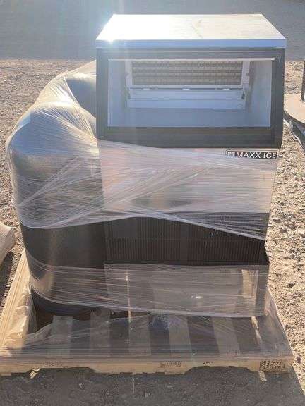 (P) Maxx SS Ice Machine(MIM250), Free Standing Metal Trash Cans ...