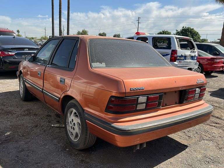 1990 Dodge Shadow - Sierra Auction Management Inc