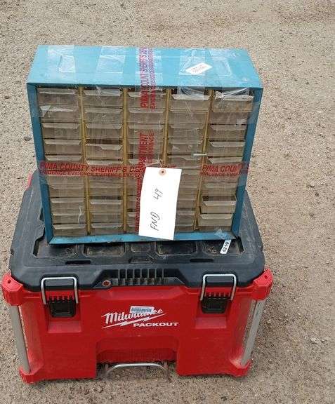(1 Qty) Milwaukee Pack Out Tool Box, (1 Qty) Mini Tool Box - Sierra ...