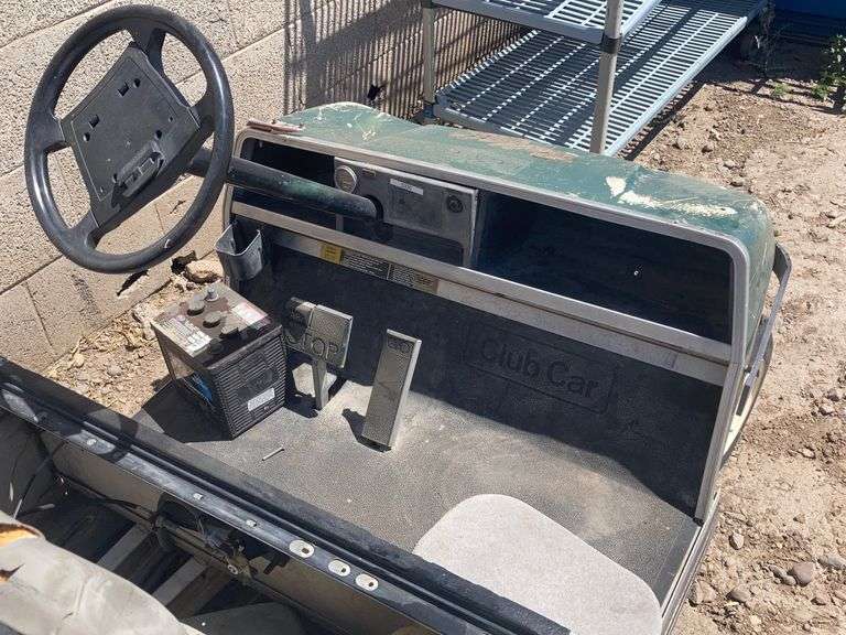 Club Car Turf II Utility Cart W/ Bed - Sierra Auction Management Inc